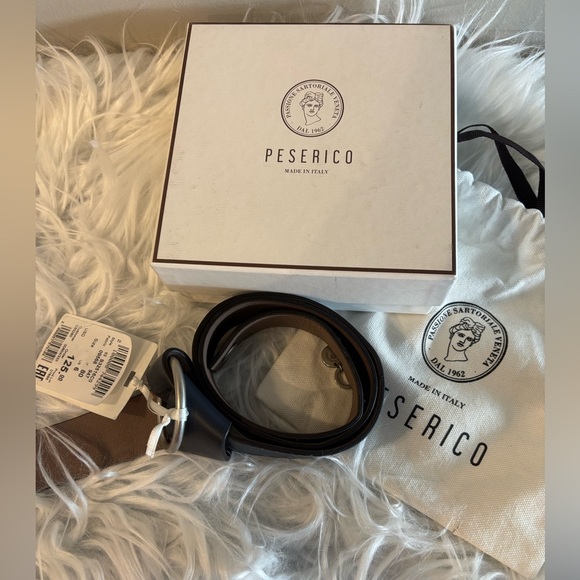 Peserico | Accessories | Peserico Leather Belt | Poshmark